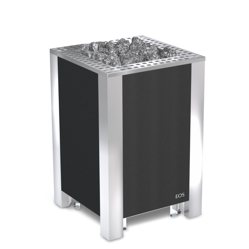 Elektrinė pirties krosnelė EOS BLACKROCK ANTHRACITE 12,0 kW EmoTec D ...